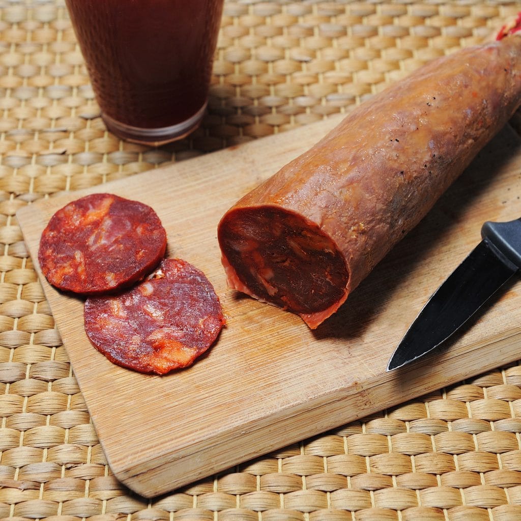 Different types of Iberico chorizo - Gastronomic Spain
