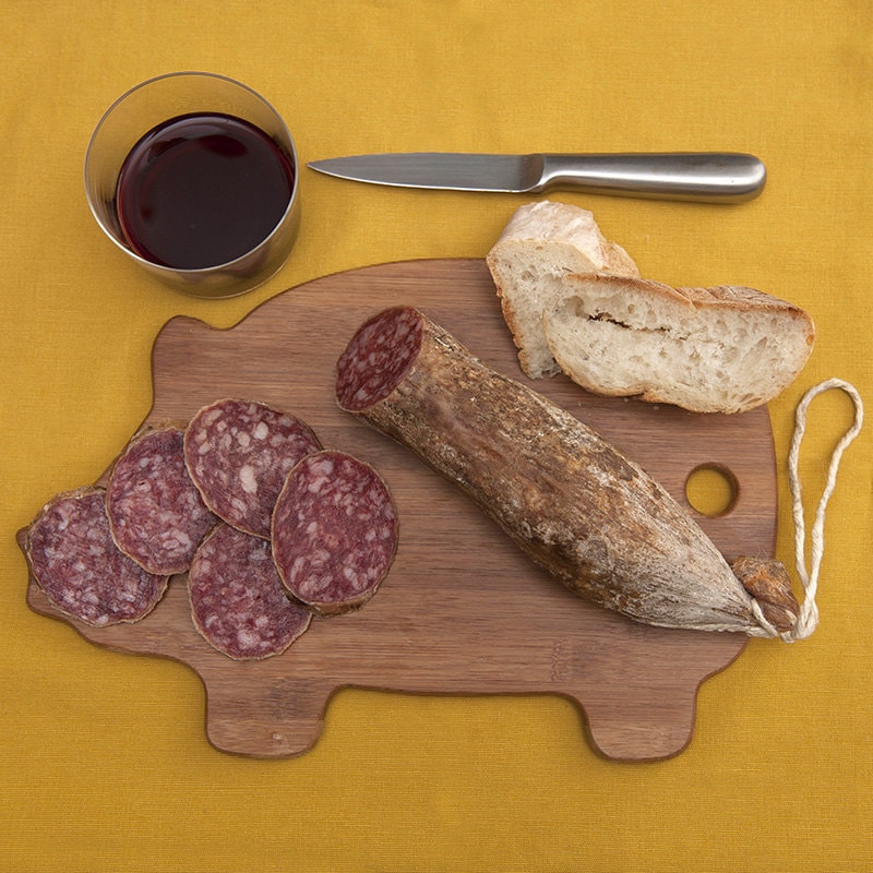 Salchichón sausage, a traditional Spanish sausage - Gastronomic Spain